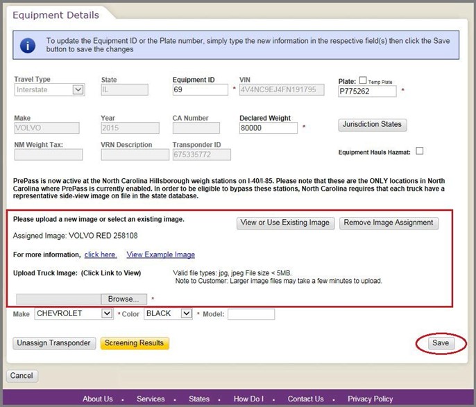 How to Upload Truck Images to your PrePass Account - PrePass