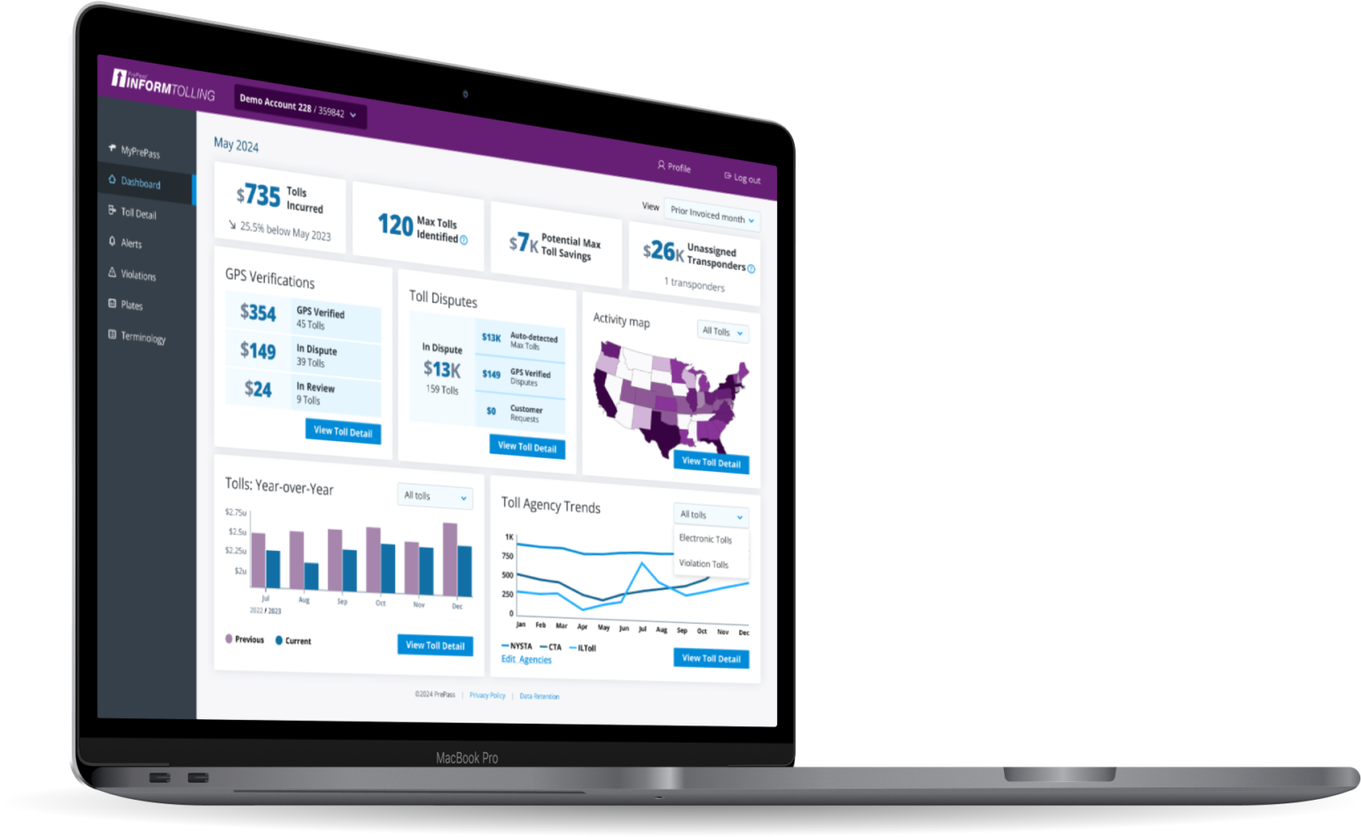 Toll Management - PrePass
